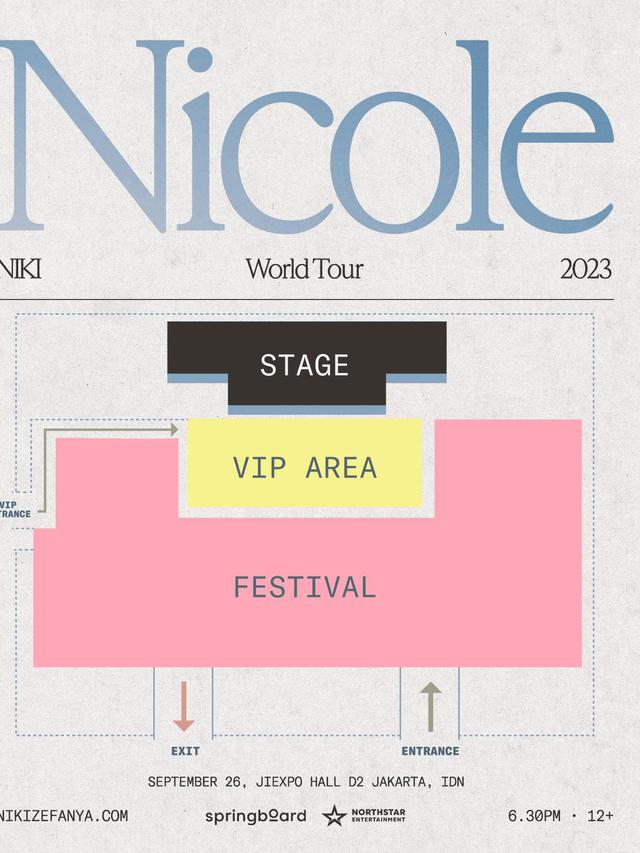 NIKI Umumkan Nicole World Tour 2023, Konser Solo di Jakarta untuk ...