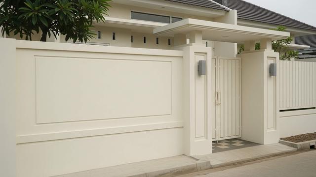 8 Warna Pagar Rumah yang Jadi Tren 2026: Tampilan Fasad Lebih Modern ...