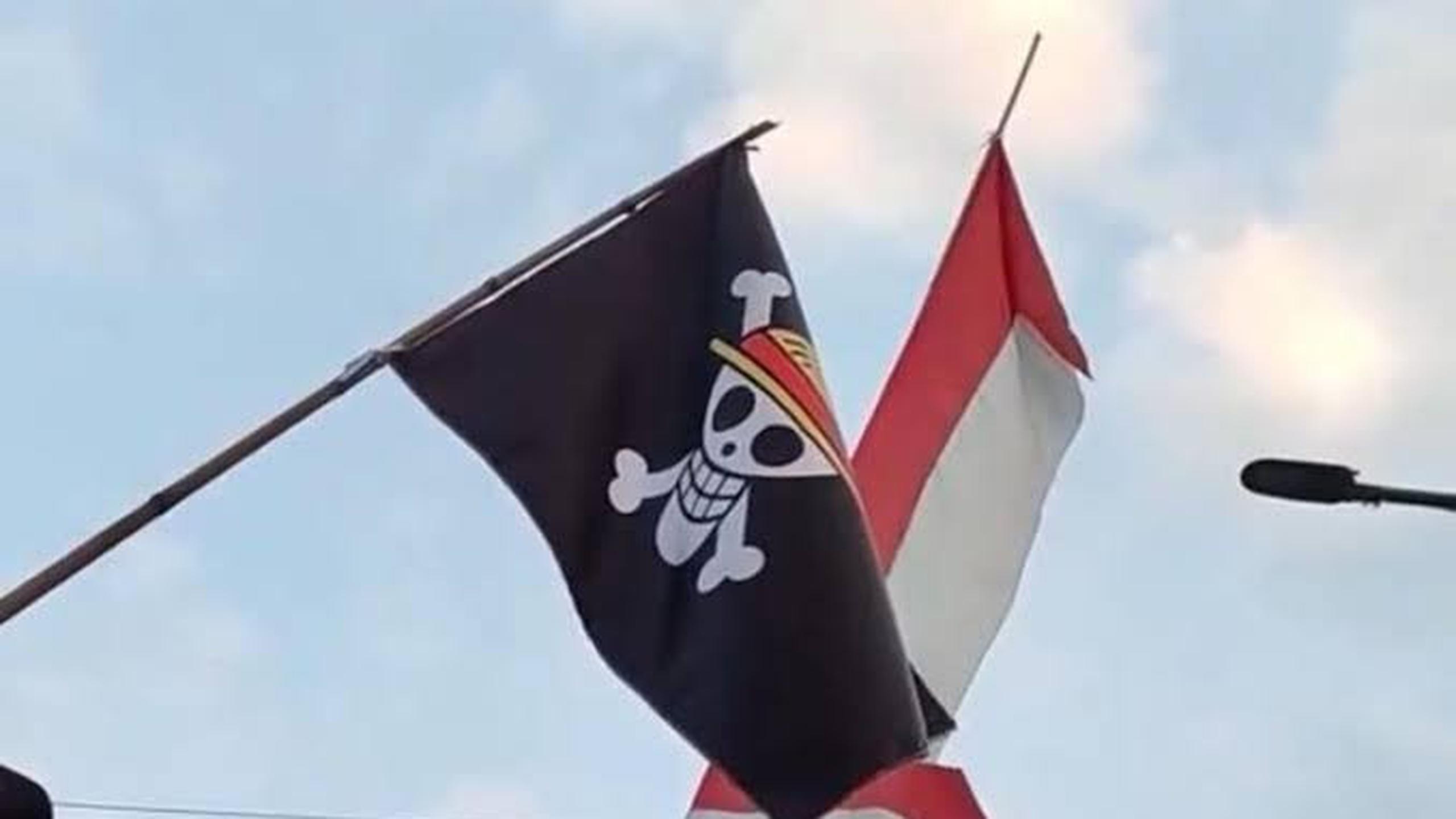 Asal-usul dan Duduk Perkara Bendera One Piece Banyak Dikibarkan ...