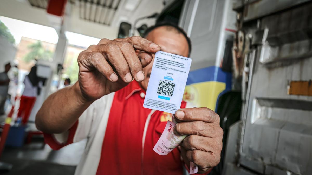 Menuju Subsidi Tepat Sasaran, Pendaftaran QR Code Pertalite di 3 ...