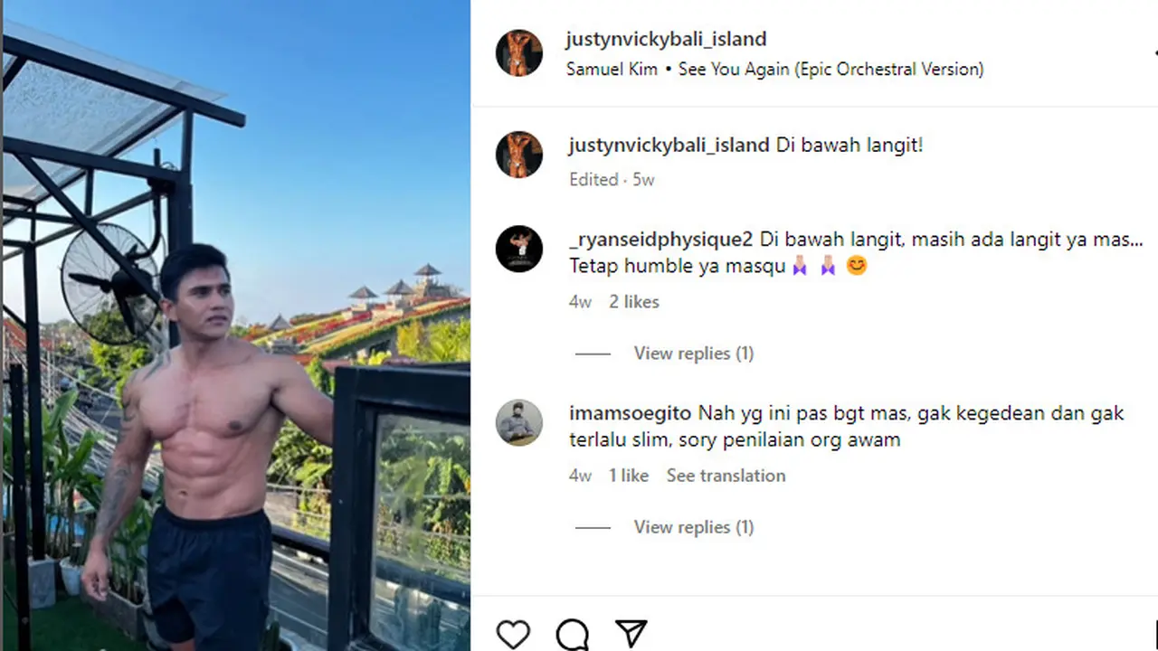 Kronologi Binaragawan Bali Justyn Vicky Meninggal Tertimpa Barbel 210 ...