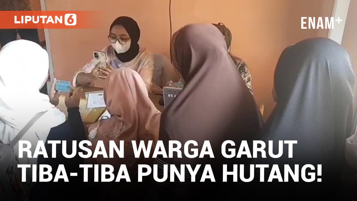 VIDEO: Geger! Ratusan Warga Garut Tiba-Tiba Punya Utang!