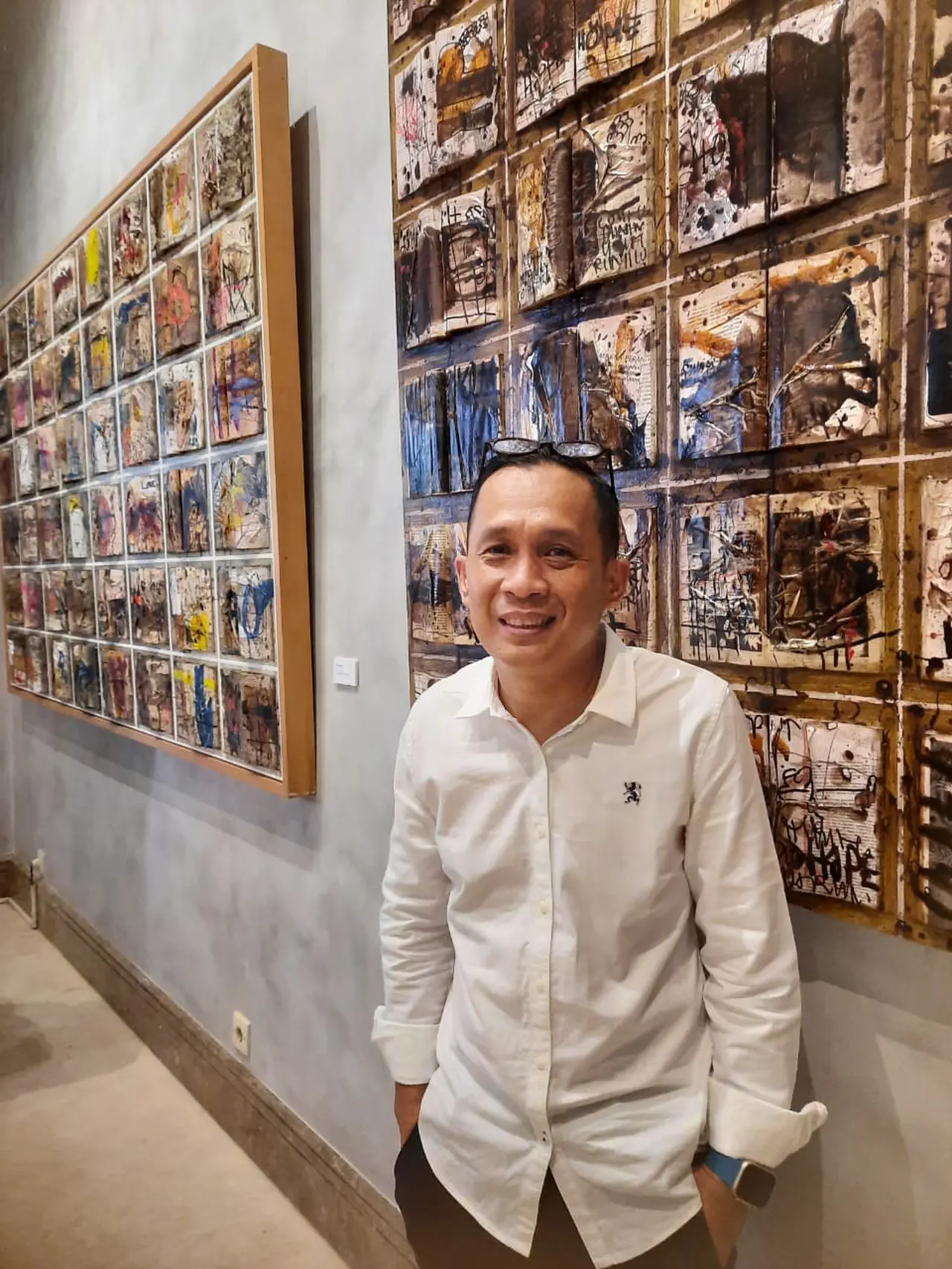 Seniman Dedy Sufriadi Gelar Pameran Seni Tabula Rasa, Refleksi 15 Tahun ...