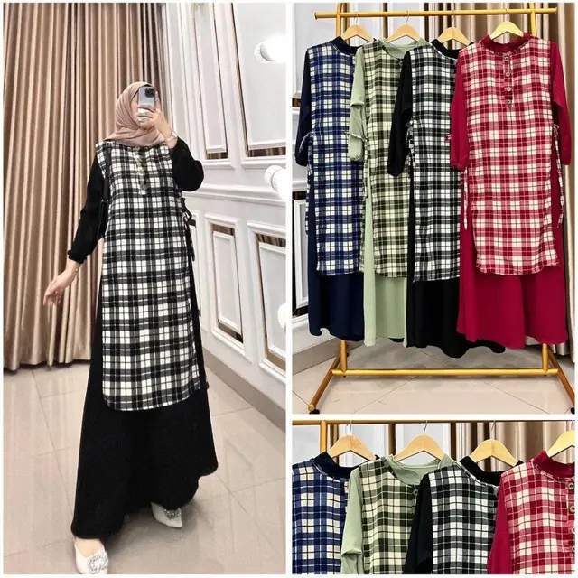 Tampil Cantik dan Fashionable, Simak 8 Inspirasi Model Gamis Kotak ...