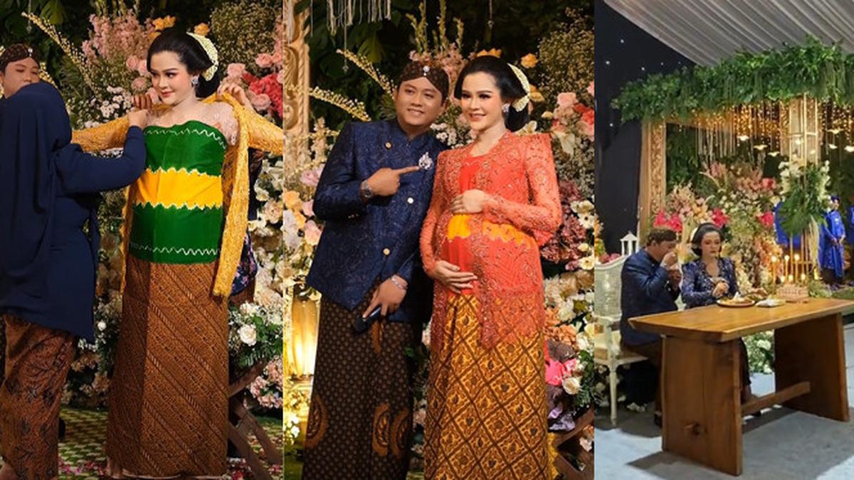 Potret Acara Mitoni Bella Bonita Istri Denny Caknan, 'Cantik Banget'