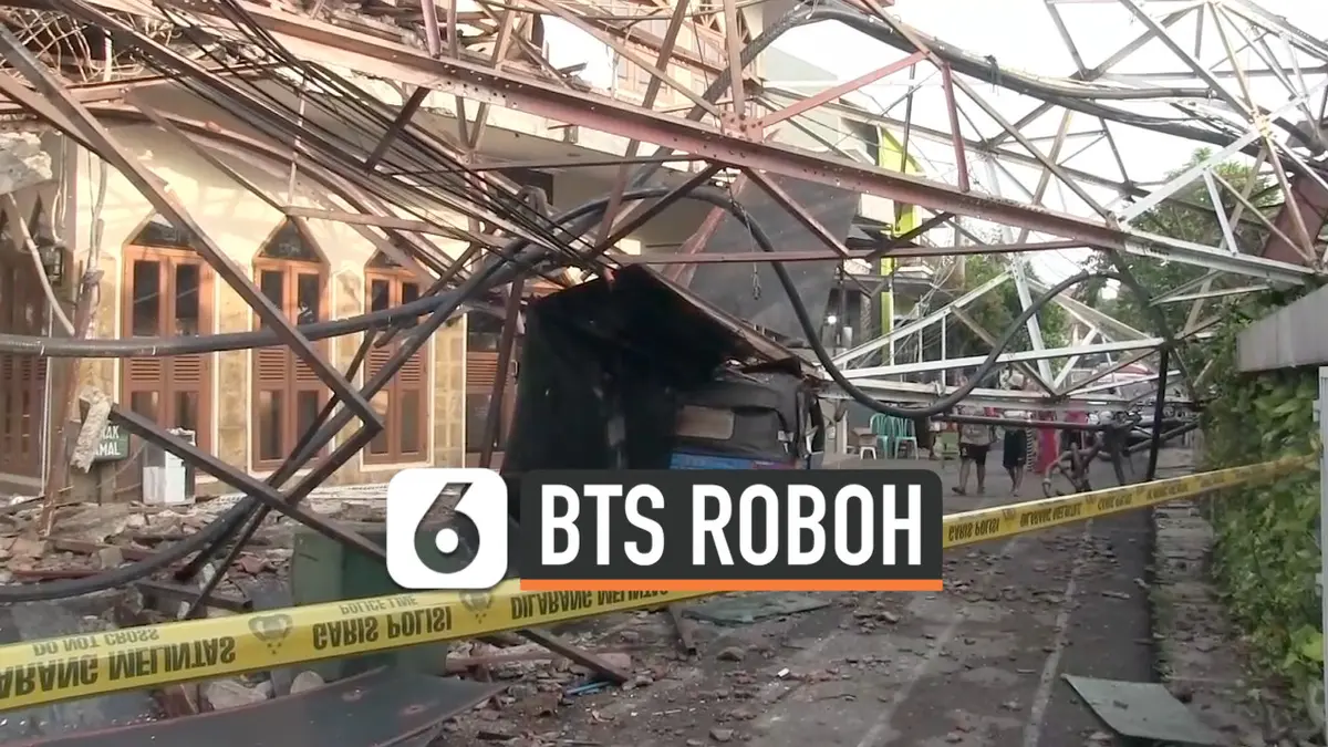 Berita Menara BTS Roboh Hari Ini - Kabar Terbaru Terkini | Liputan6.com