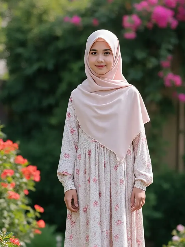 7 Model Gamis Remaja 2025 dengan Desain Unik dan Manis, Bikin Tampilan ...