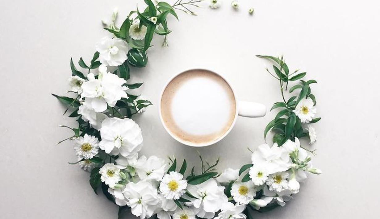 Cantiknya Kombinasi Kopi & Bunga Yang Dibuat Seniman Jepang Ini - Photo ...