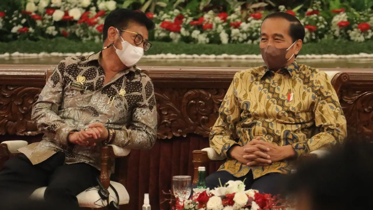 Jokowi Terima Pengunduran Diri Syahrul Yasin Limpo Dari Mentan News