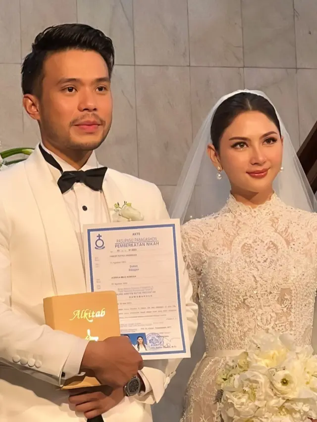 Jessica Mila Resmi Menikah dengan Yakup Hasibuan, Mengaku Deg-degan saat Pemberkatan: Terharu ...