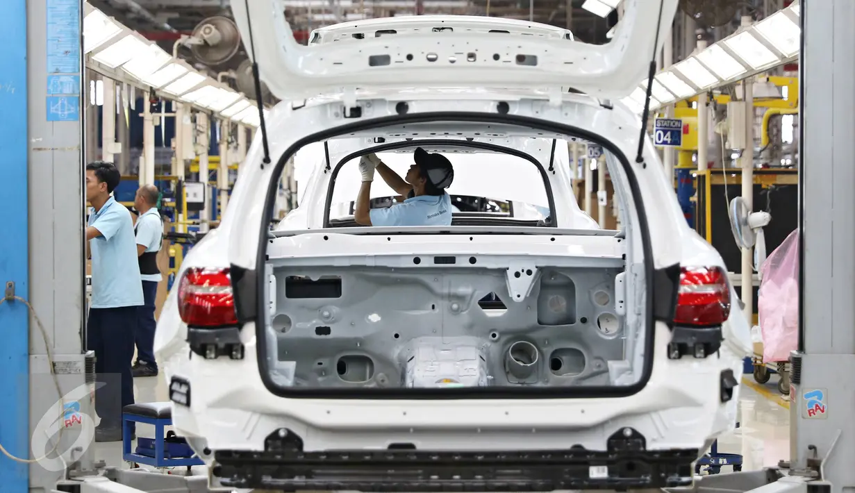 Melihat Perakitan Mercedes Benz GLC di Pabrik Wanaherang Bogor - Foto ...