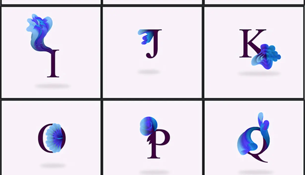 Cantik Dan Unik, Seniman Ini Ubah Times New Roman Jadi Feminin dan ...