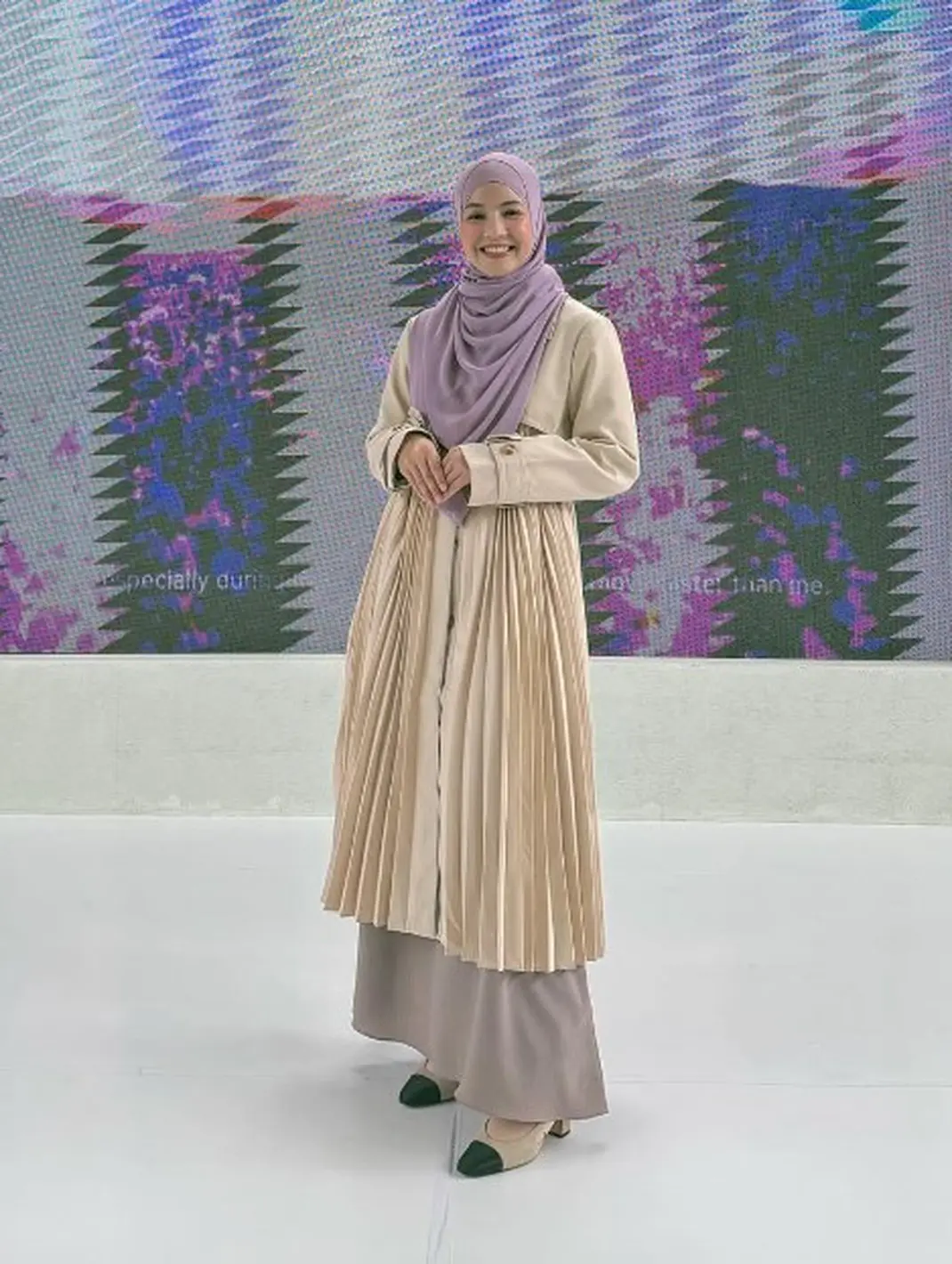 Model Hijab Natasha Rizki, Inspirasi Cantik Ramadan dan Lebaran - Photo Fimela.com
