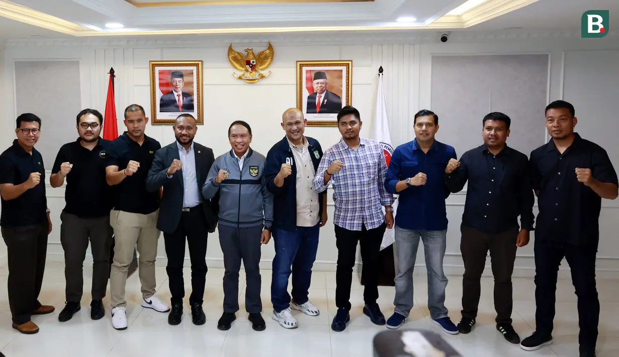 Foto: Perwakilan Klub Liga 2 Kembali Mengadu ke Menpora, Nasib Kompetisi Kasta Kedua Semakin ...