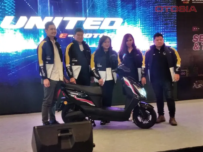 Motor Listrik United E-Motor MX-1200 Meluncur di IIMS 2023, Plus Diskon ...