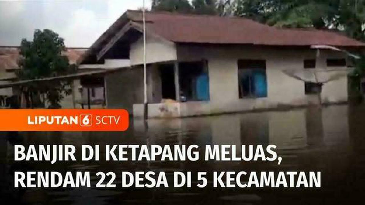 VIDEO: Curah Hujan Tinggi Buat Banjir di Kab. Ketapang Semakin Meluas ke Lebih 5 Kecamatan - TV ...