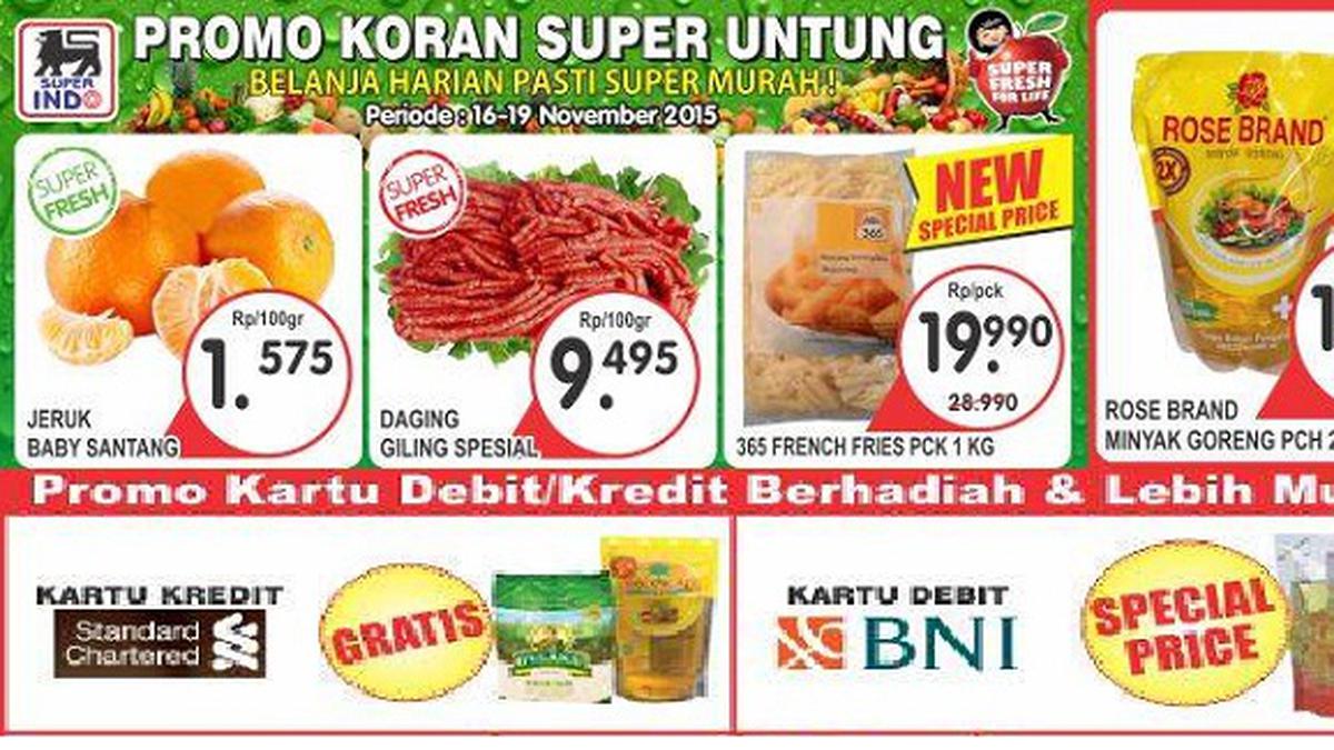 Belanja harian Pasti Super Murah dengan Promo Koran Super Untung dari ...