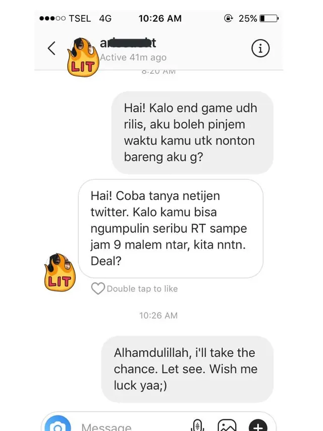 6 Chat Ajak Gebetan Nonton Film di Bioskop Ini Balasannya Tak Terduga - Hot Liputan6.com