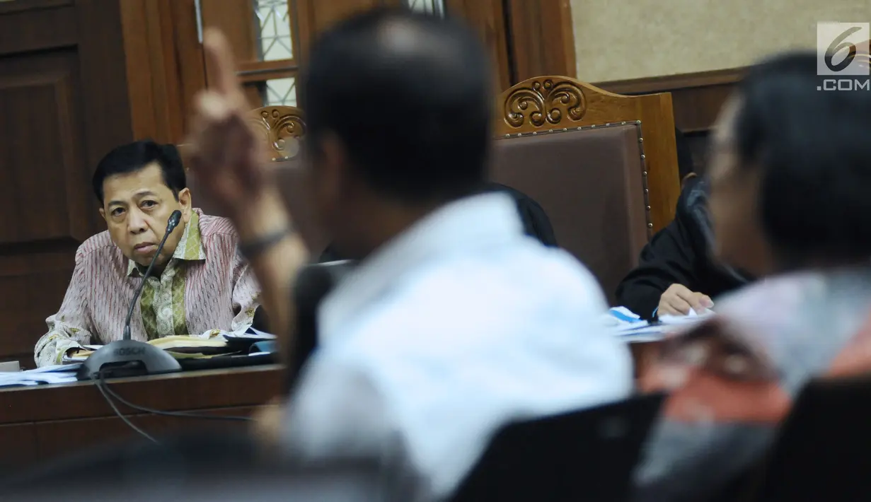FOTO: Mantan Pejabat Kemendagri Jadi Saksi Sidang Setya Novanto - Foto ...