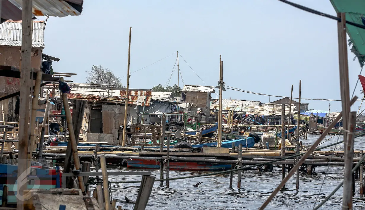 Rencana Relokasi Pemukiman Nelayan Angke - Foto Liputan6.com