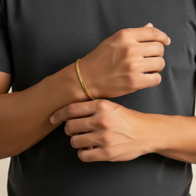 9 Model Gelang Emas untuk Tangan Besar, Tampil Gaya Tanpa Ragu - Hot ...