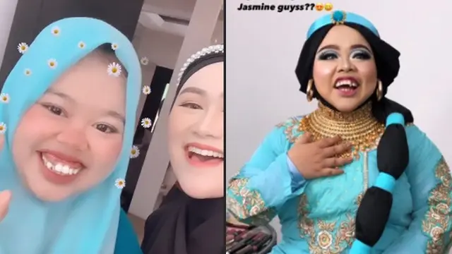 6 Potret Kekeyi Tampil Bak Putri Jasmine, Bikin Pangling - Hot Liputan6.com