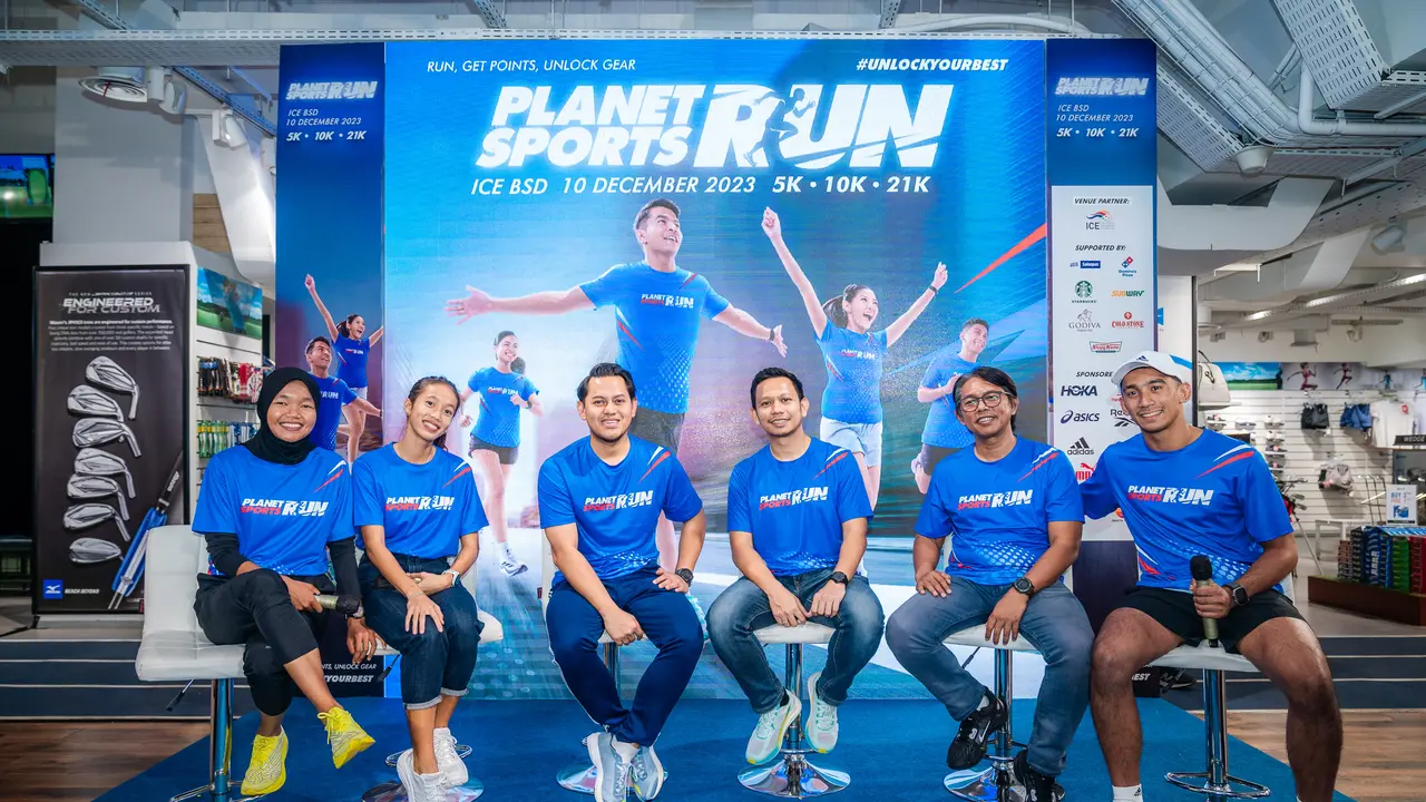 Hadir Perdana! Planet Sports Mengajak Masyarakat Giat Berlari Akhir ...