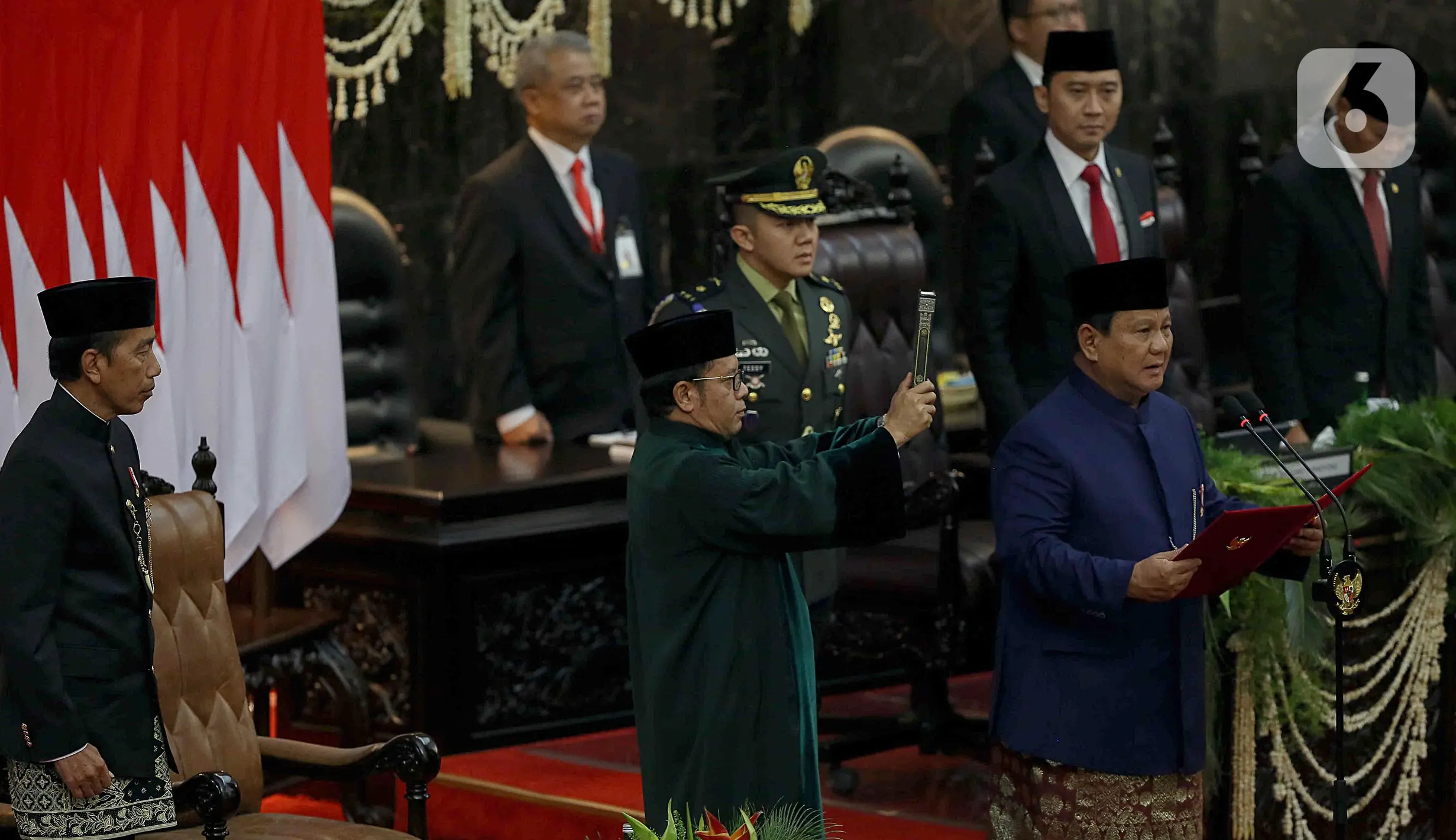 Momen Pelantikan Presiden dan Wakil Presiden Republik Indonesia Periode ...