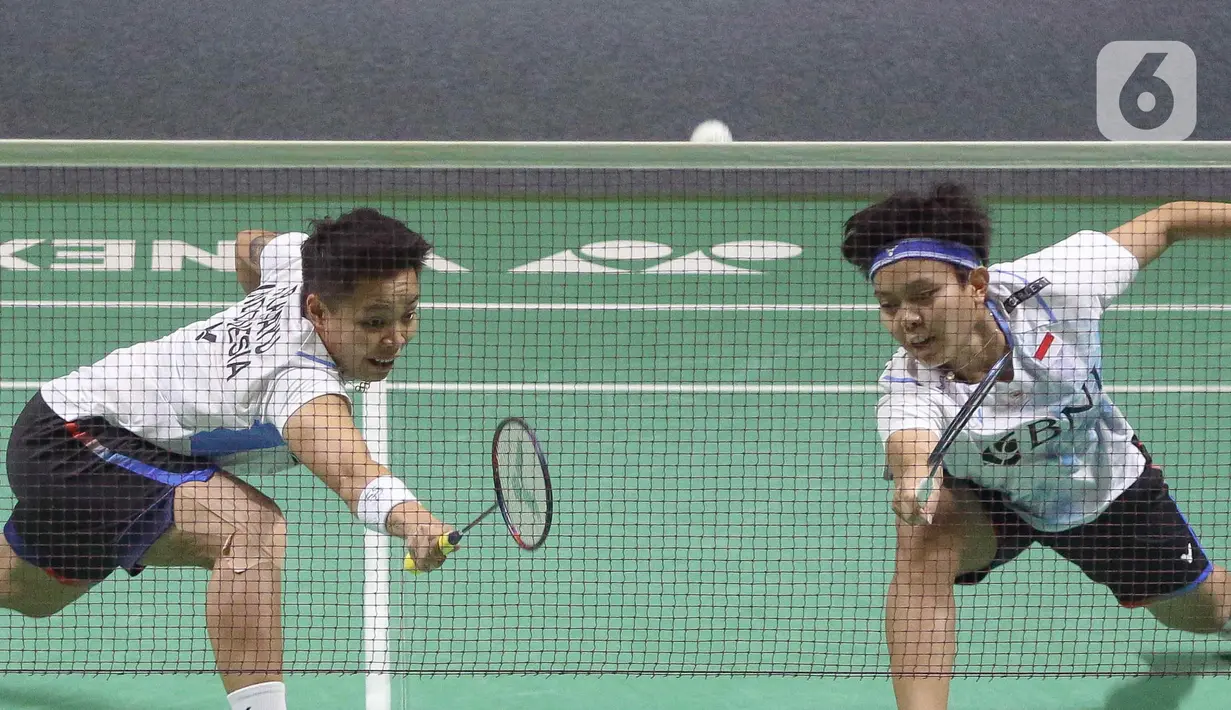 Bungkam Pemain Thailand, Apriyani Rahayu/Siti Fadia Raih Tiket 16 Besar Indonesia Open 2024 ...
