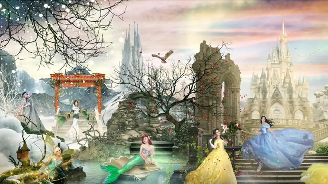 Keren, Artis-Artis Ini Disulap Menjadi Karakter Princess Disney ...