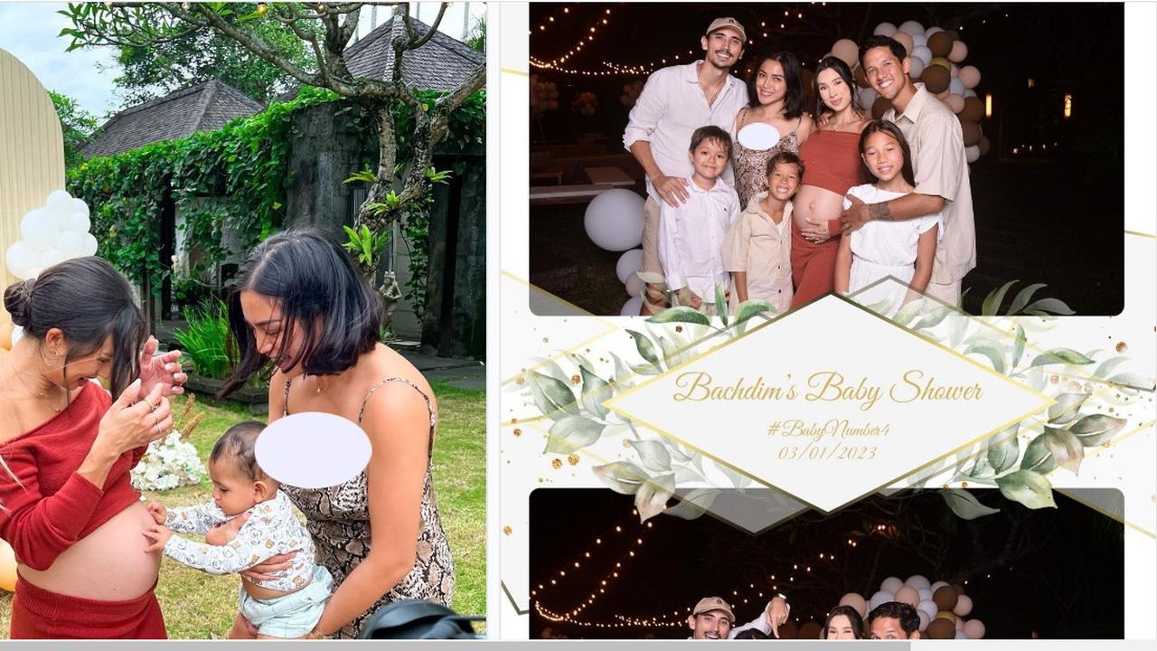 6 Potret Jennifer Bachdim Gelar Baby Shower Sambut Anak Keempat, Putra ...