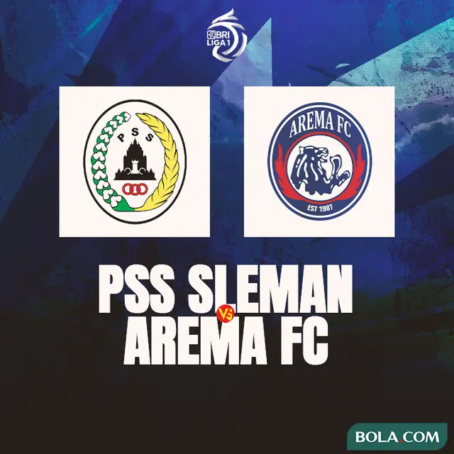 Prediksi BRI Liga 1, PSS Sleman Vs Arema FC: Perpanjang Derita Tim Tamu - Indonesia Bola.com