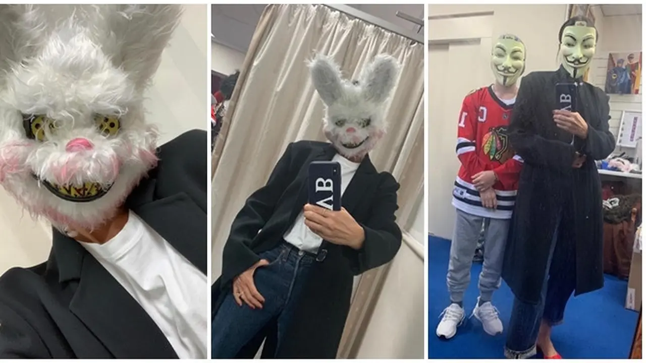 Tampilan Menyeramkan Victoria Beckham Saat Halloween - Lifestyle ...