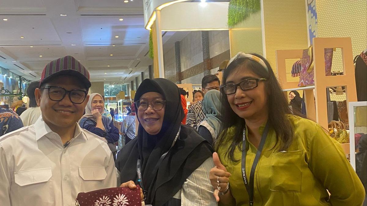 Inacraft 2025, Booth UMK Ini Tarik Perhatian Cak Imin