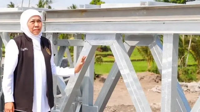 Sempat Hancur Diterjang Lahar Dingin Semeru, Jembatan Mujur II Lumajang Kembali Dioperasikan ...