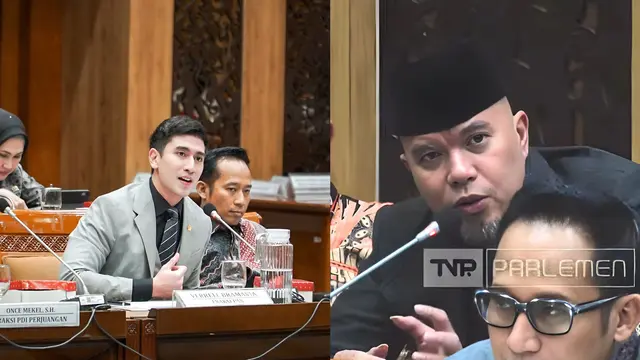 Gaya Bicara Saat Rapat di DPR Senayan: Verrell Bramasta Tuai Pujian, Ahmad Dhani Banjir Hujatan ...