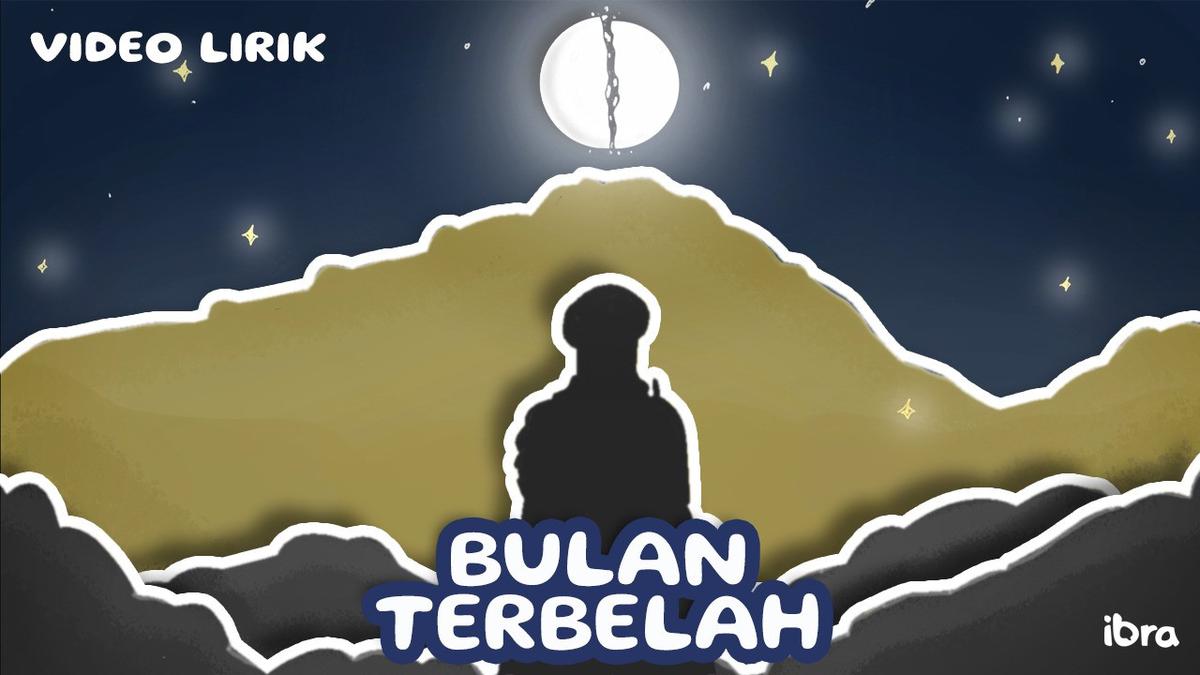 Gambar Nabi Muhammad Membelah Bulan
