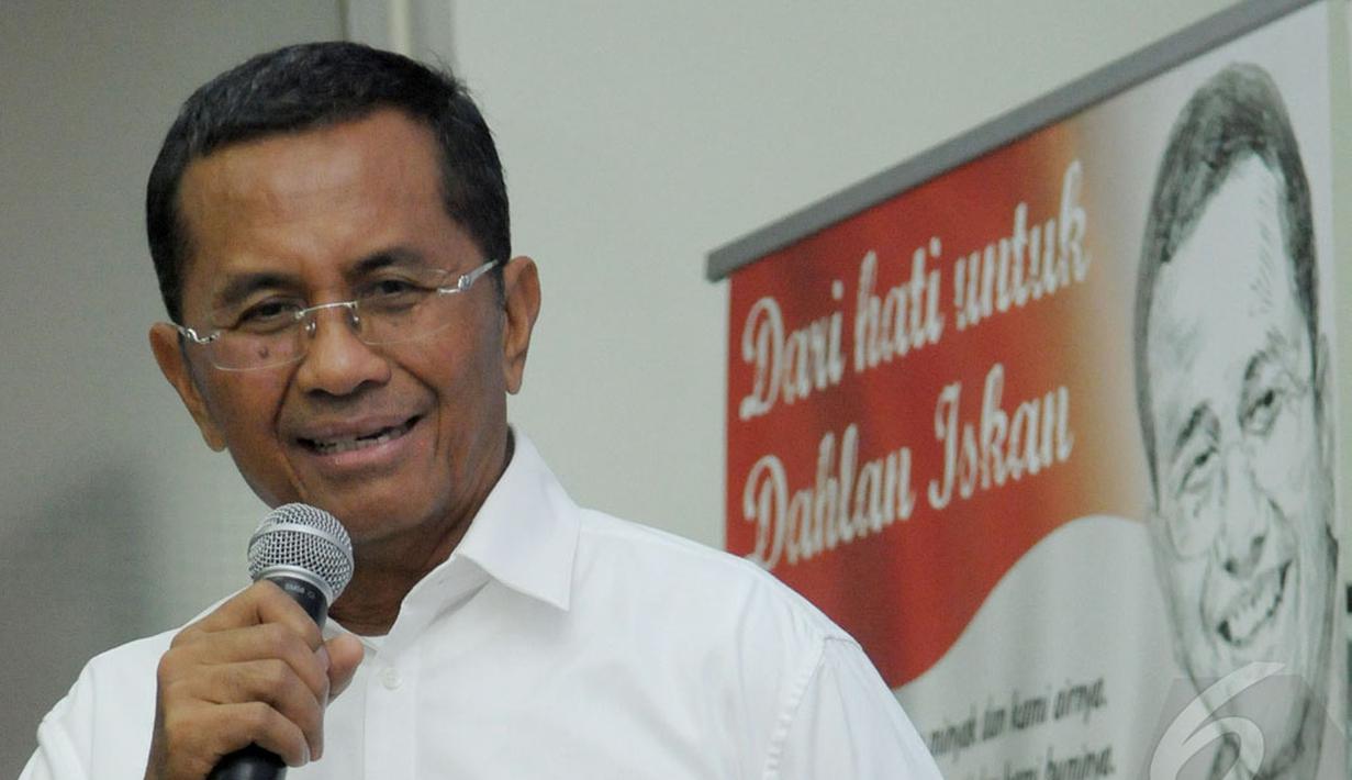 Tak Jadi Capres, Dahlan Iskan Pasrah - Foto Liputan6.com