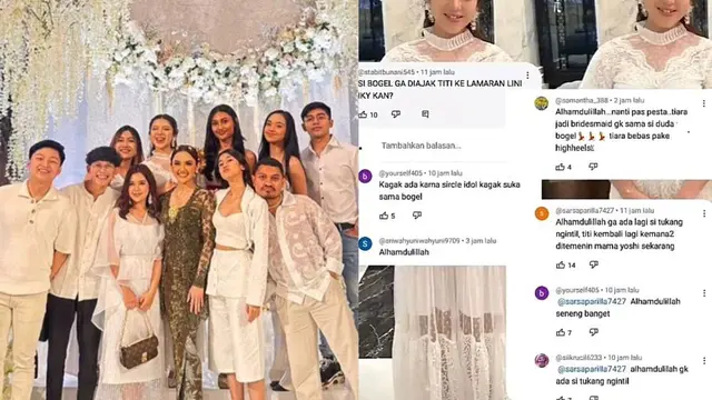 Dandanan Tiara Andini Hadiri Pertunangan Rizky Febian dan Mahalini ...