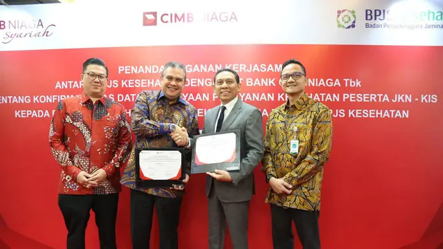 Dukung Program JKN-KIS, CIMB Niaga Kerja Sama dengan BPJS Kesehatan - Health Liputan6.com