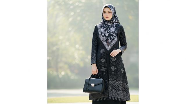 7 Mix and Match Hijab dan Gamis Syar’i agar Tampil Kalem Tapi Berkelas ...