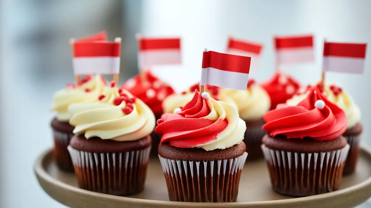 5 Resep Kue Warna Merah Putih Pakai Tepung Terigu