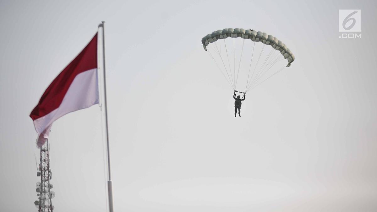 Kondisi Terkini Prajurit TNI yang Terjun Bebas Akibat Parasutnya Tidak ...