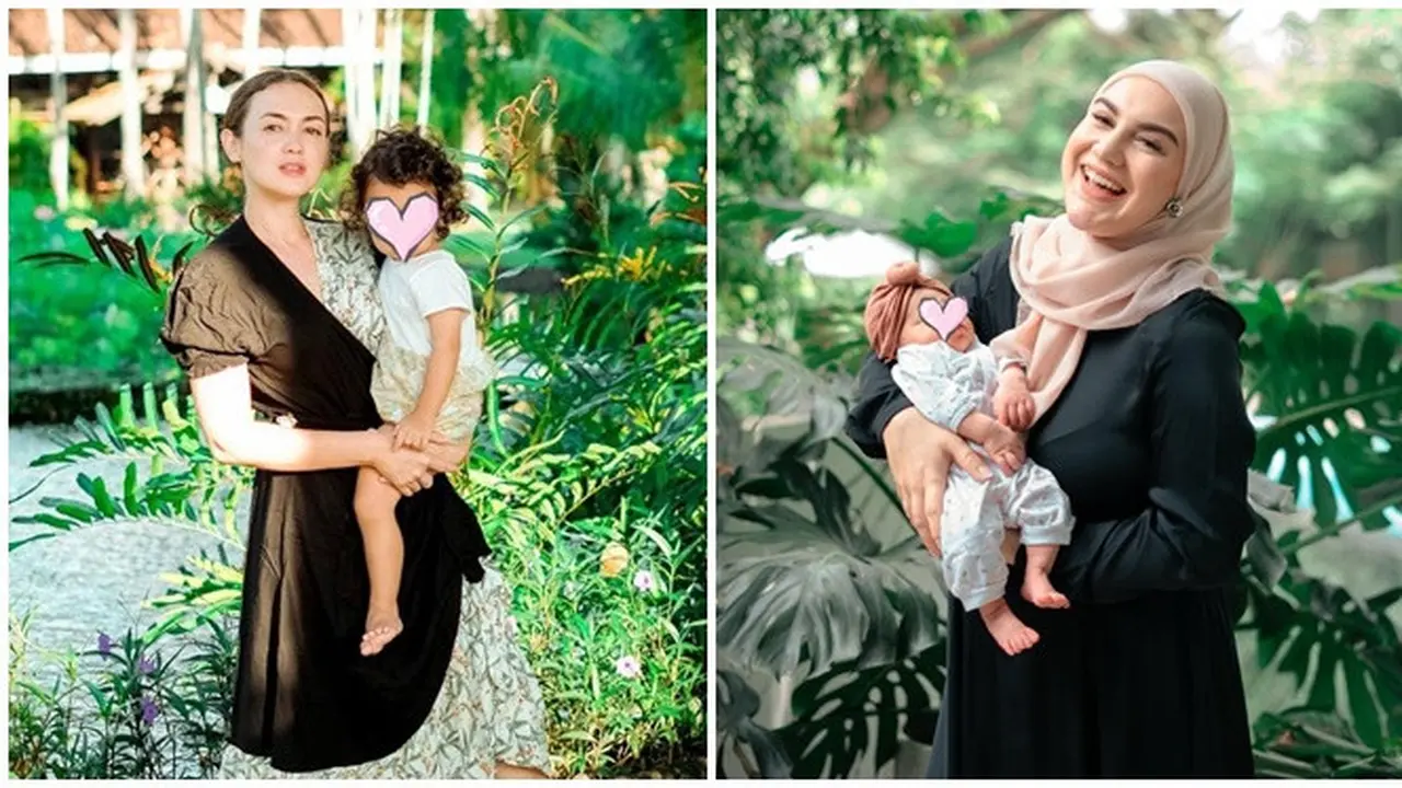 Potret 6 Artis Blasteran Momong Anak, Tetap Awet Muda Bak ABG - Hot Liputan6.com