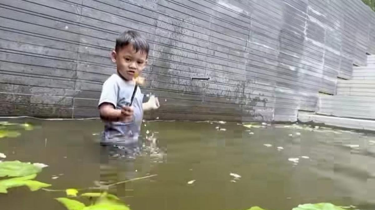 Kenapa Anak-Anak Suka Bermain Air? Begini Jawaban Gubernur Jabar Ridwan ...