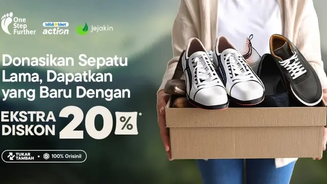 Menukar Sepatu Lama Sekaligus Menjadikan Gaya Hidup Sehat dan ...