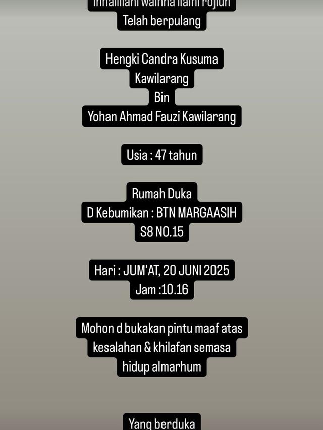 Desainer Hengki Kawilarang Meninggal Dunia di Usia 47 Tahun, Busananya ...