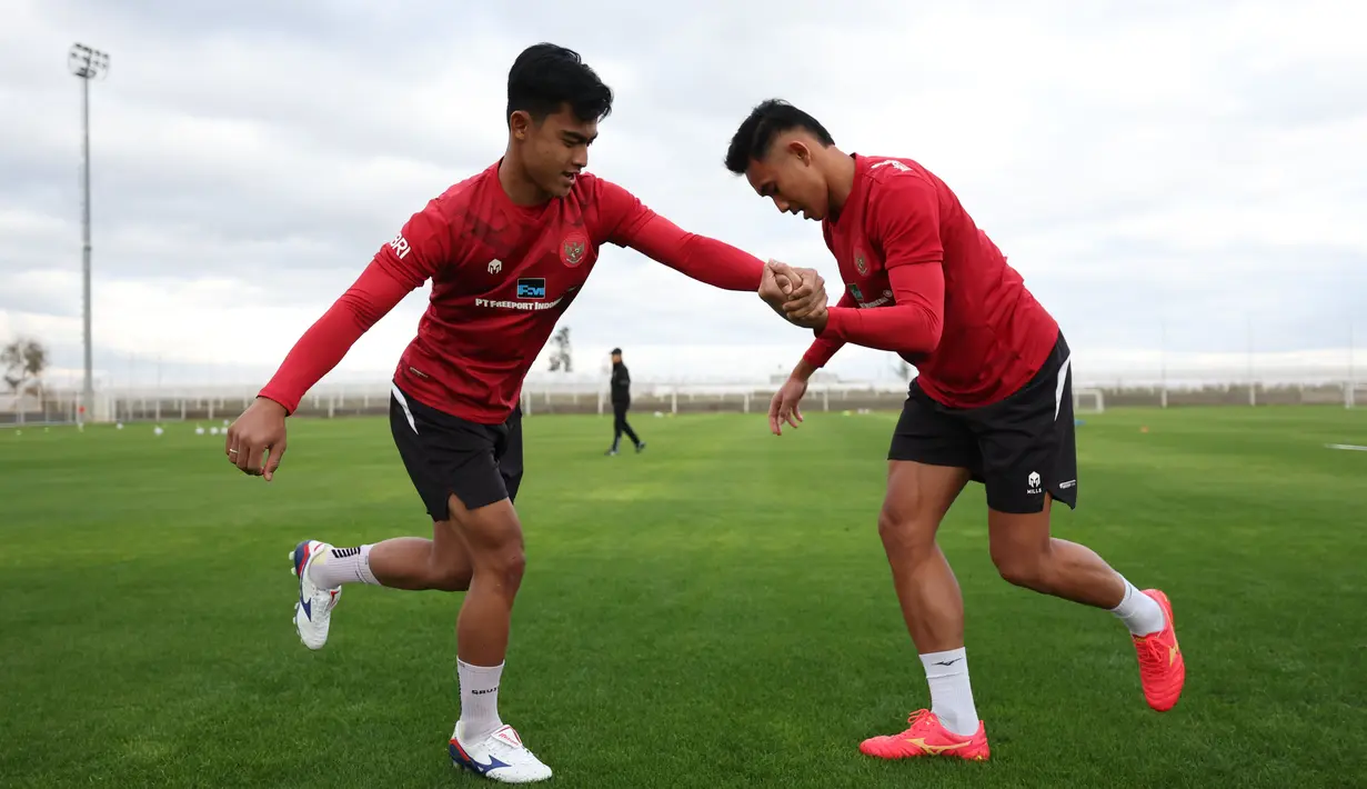 Foto: Jelang Uji Coba Menghadapi Libya, Timnas Indonesia Asuhan Shin Tae-yong Geber Latihan di ...