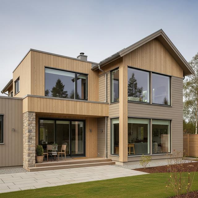 8 Model Rumah Perkotaan dengan Cat Earth Tone Kekinian, Terlihat Modern ...