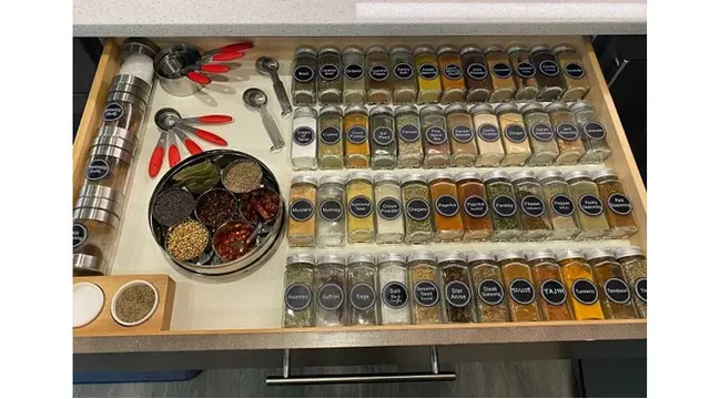 6 Potret Makanan Tersusun Rapi Sesuai Warna Ini Bikin Enak Dipandang ...